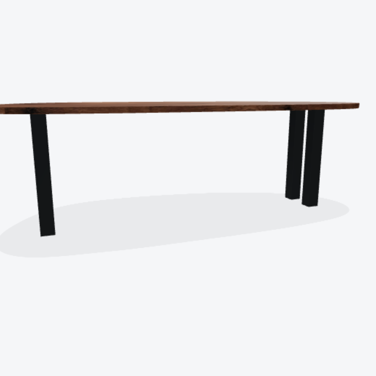 Tafel Configuratie: Nier Links - 4 Blokpoten | Tafelplein